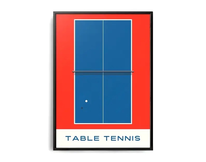 The Geometry of Victory | A Sports Art Series | Sports Poster | Table ...