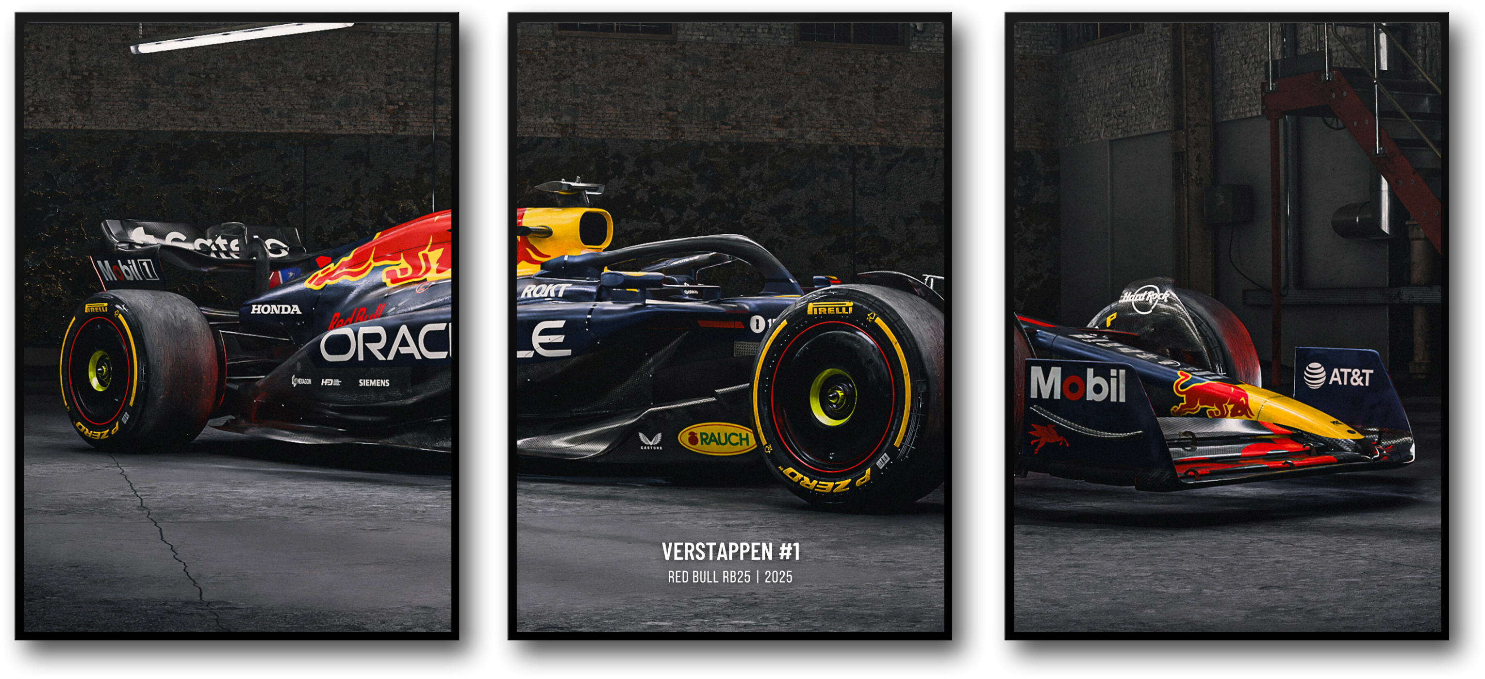 Red Bull F1 | Max Verstappen 2025 | Collector's Edition – Wall Of Art ...