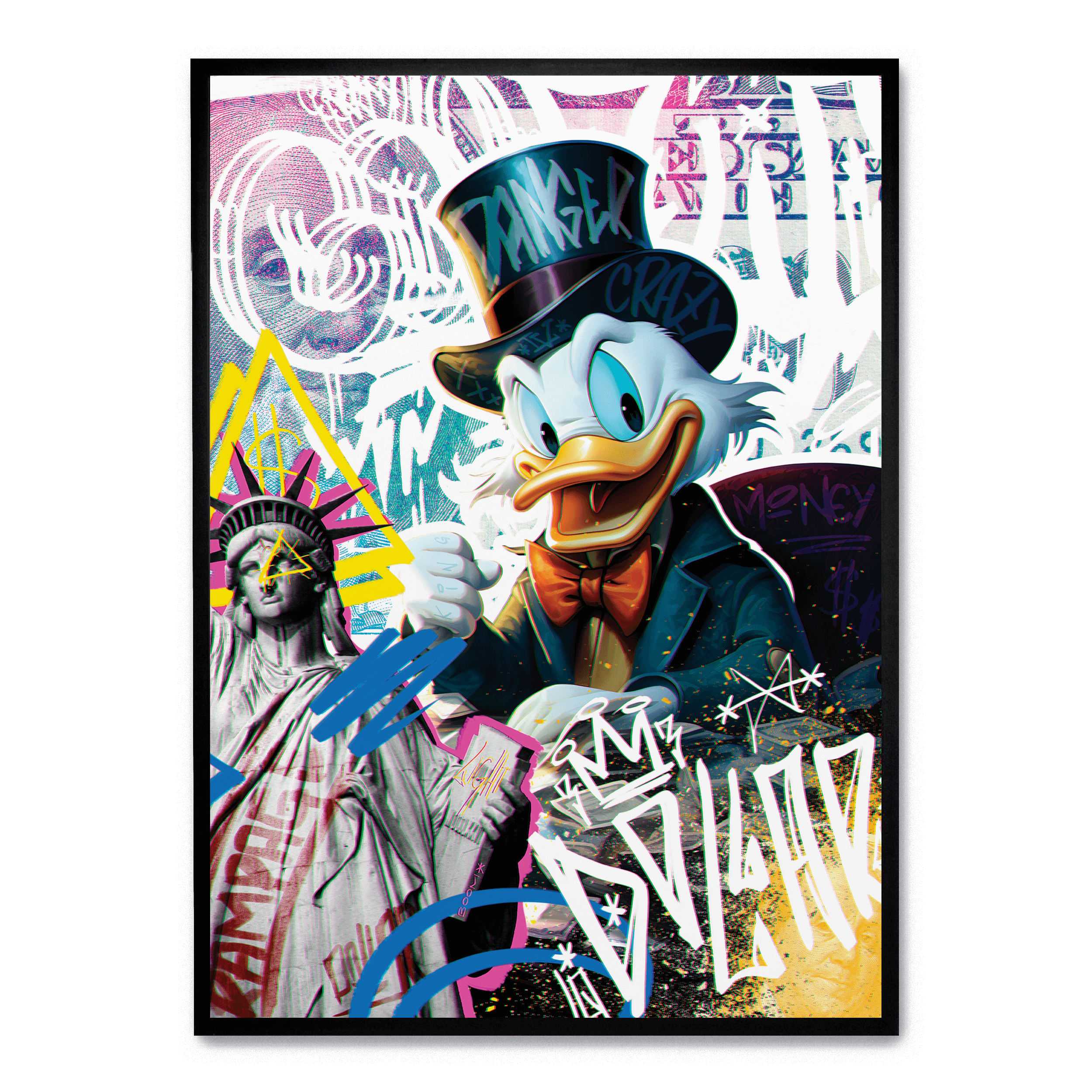 Rampage Fantasy | Colorful Creature Artwork | Wall Art Decor | Visual ...