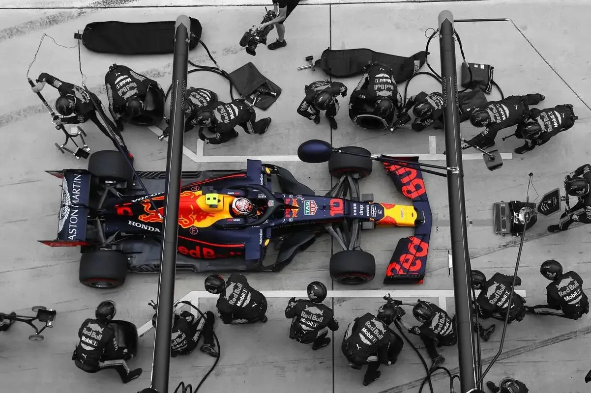 Max Verstappen 2021 Pitstop Perfection Poster | Red Bull Racing | F1 ...